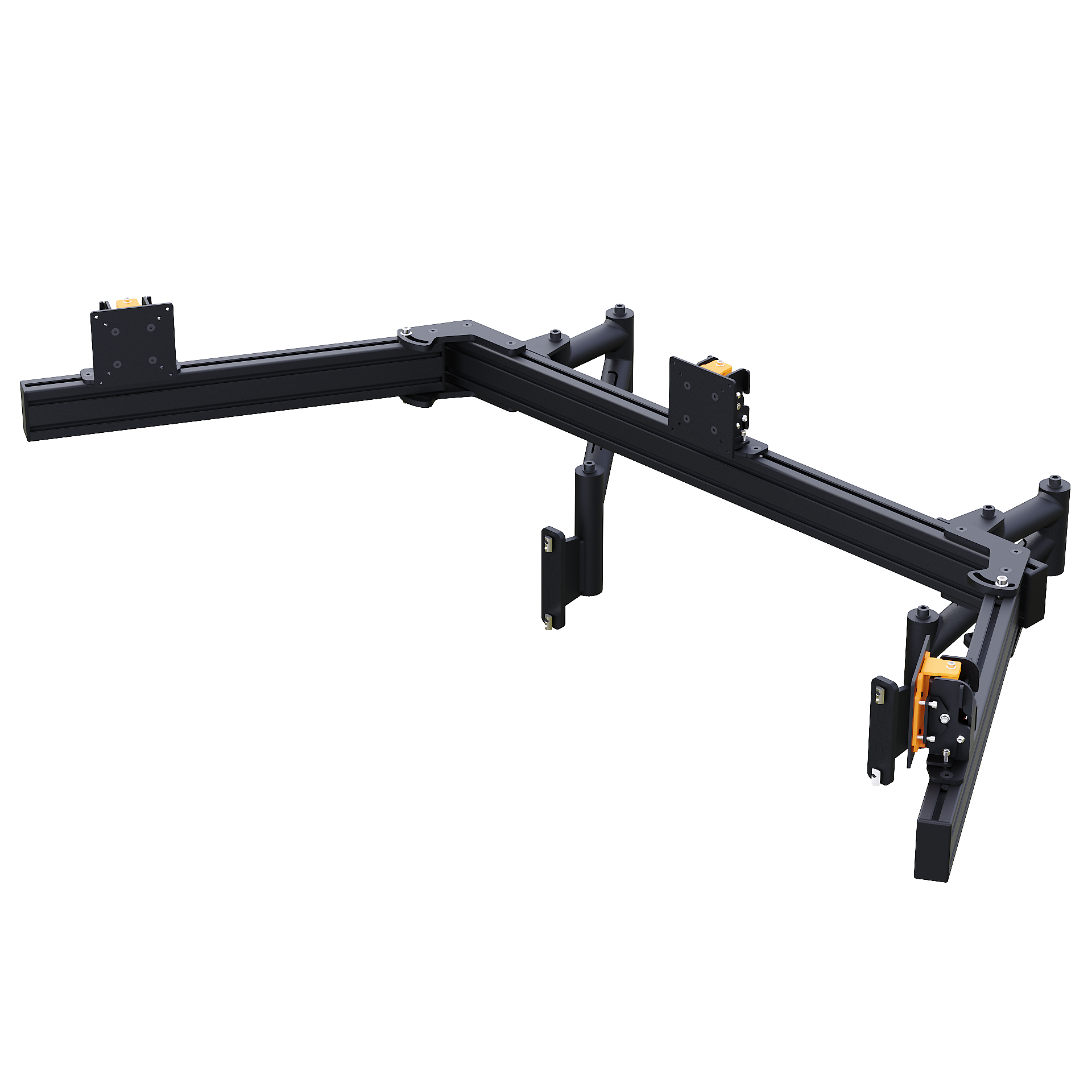 A1-TX32 Triple Monitor Stand for up to 3 x 32 inch monitors
