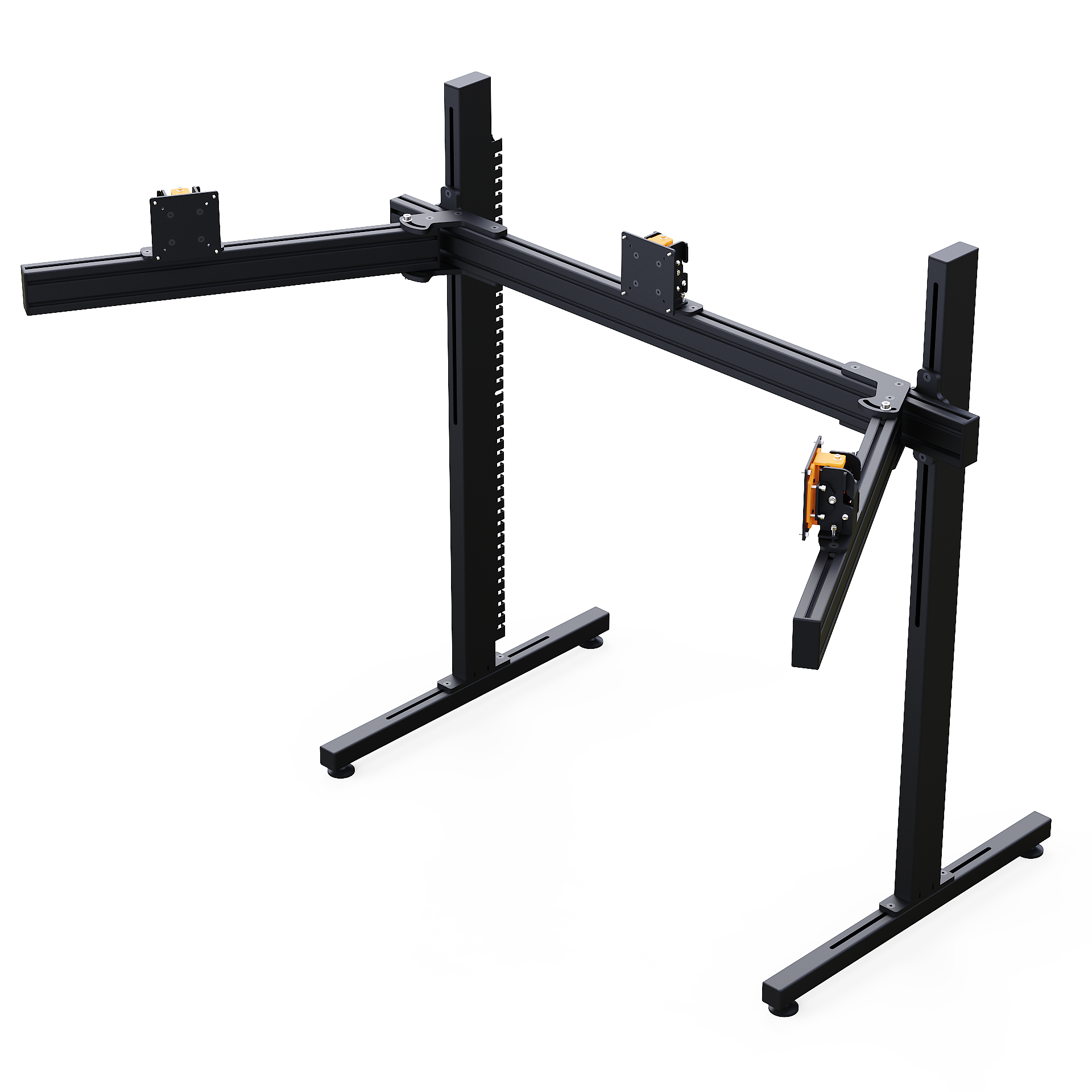 TX43 Triple TV / Monitor Stand for up to 3 x 43 inch TV / Monitors